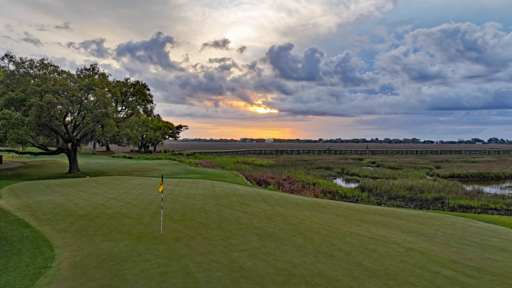 Take Flight! Aerial Sunrise Views From Pawleys Plantation Golf Club ...