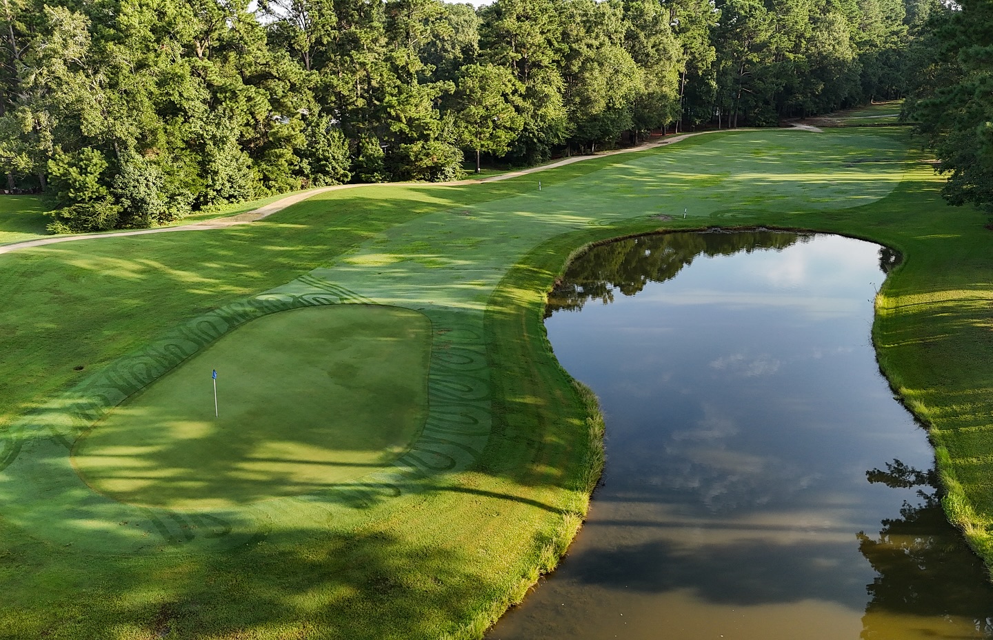 Yesterday, we captured Colonial Charters Golf Club on the north ...